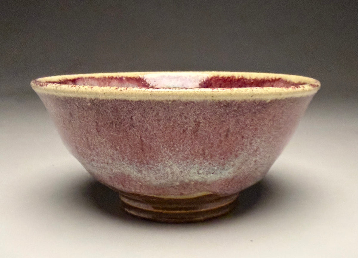 Small Contour Bowl #3 in Mulberry, 5"dia. (Ben Owen III) – Ben Owen Pottery