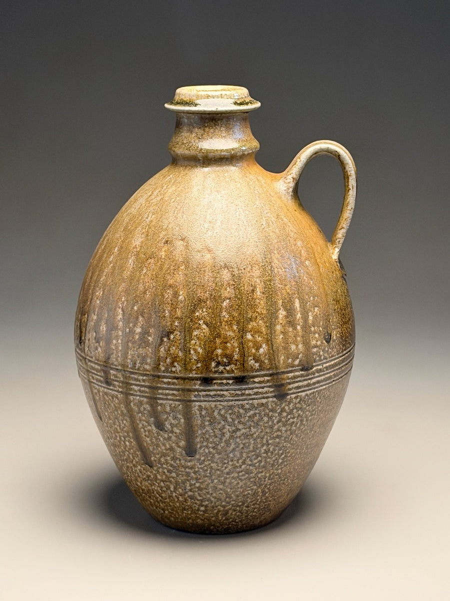 Ringed Jug in Salt and Ash Glazes, 11.75"h (Silas Bradley) – Ben Owen ...