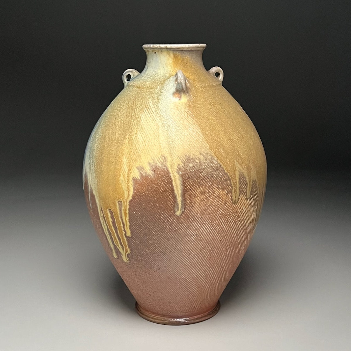 Combed Edo Jar in Multi-Layer Glazes, 11.25"h (Ben Owen III) – Ben Owen ...